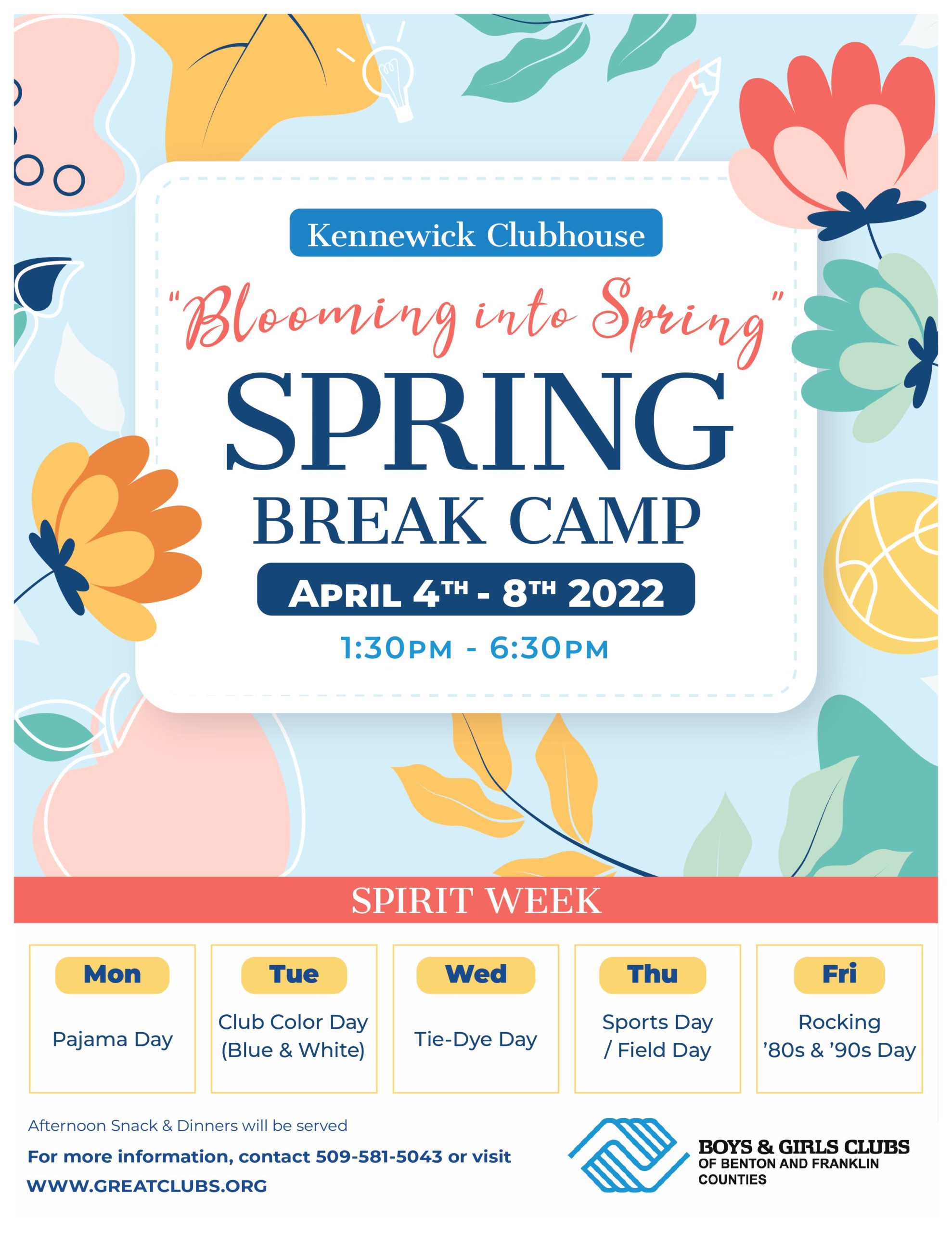 Spring Break Camp » Boys & Girls Clubs of Benton and Franklin Counties